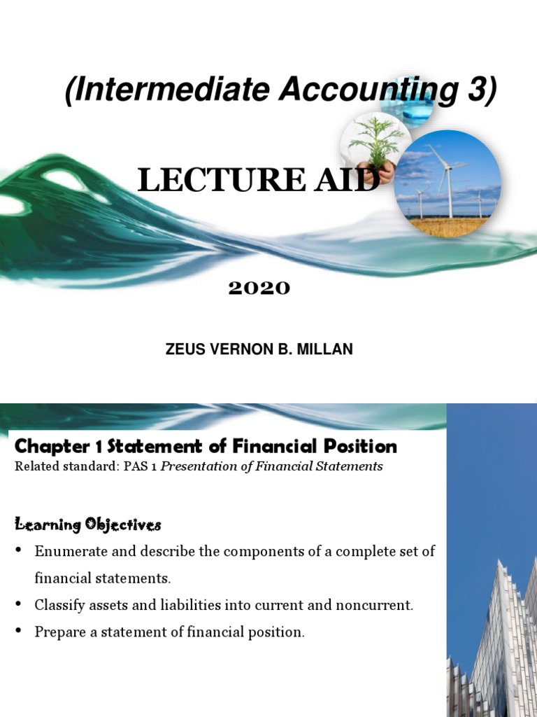Chapter 1: Financial Position Overview | PDF | Financial Statement ...