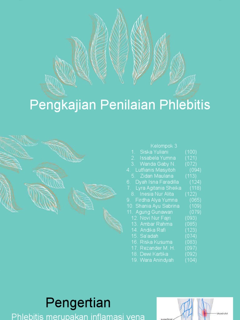 Pengkajian Plebitis | PDF