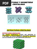 Red, Base, Celdas Unitarias y Estructuras Cristalinas | PDF ...