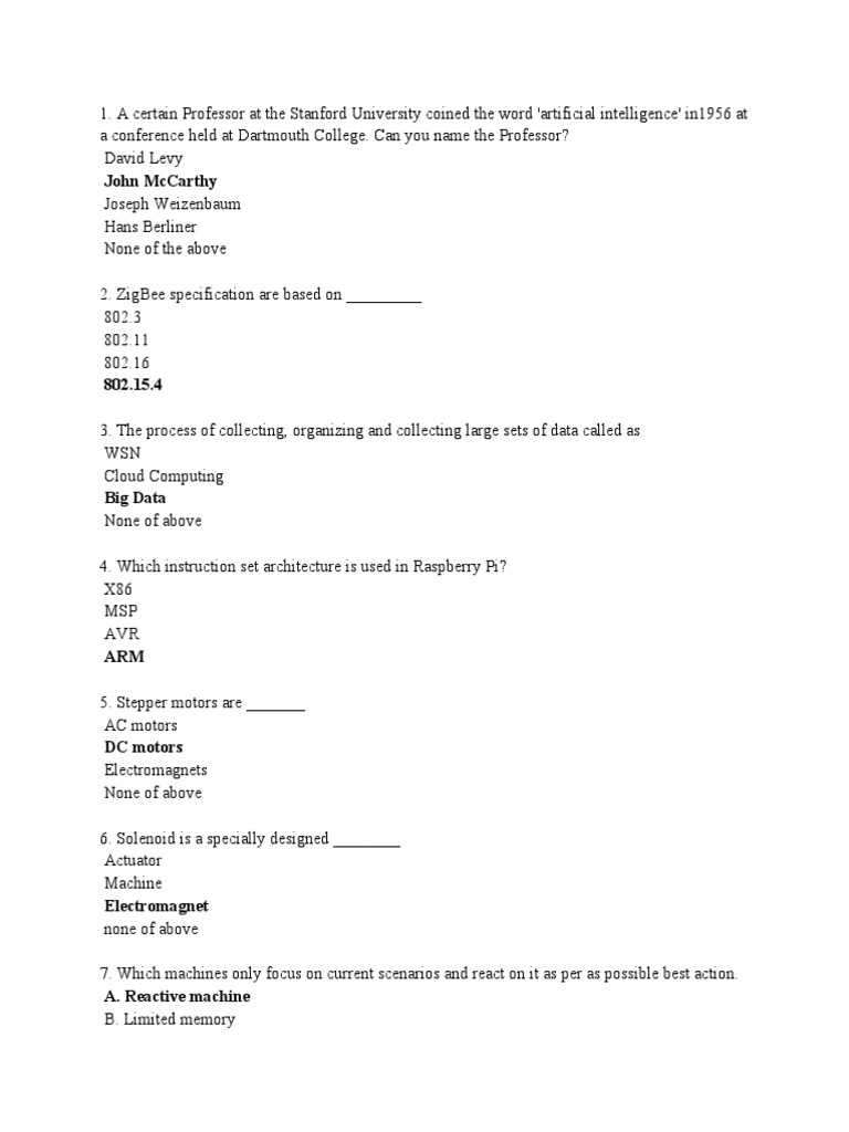 Eti MCQ | PDF | Security Hacker | Artificial Intelligence