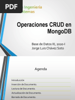 Operaciones CRUD en Mongodb | PDF | Mongo Db | No Sql