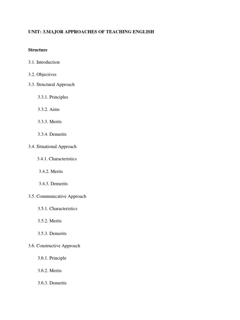 Methods of Teaching English PDF | PDF | Constructivism (Philosophy Of ...