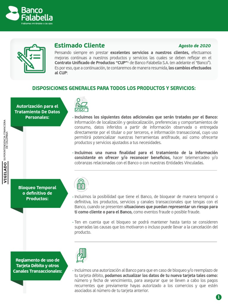 Carta CUP 15 DIGITAL PDF | PDF | Tarjeta de crédito | Bancos