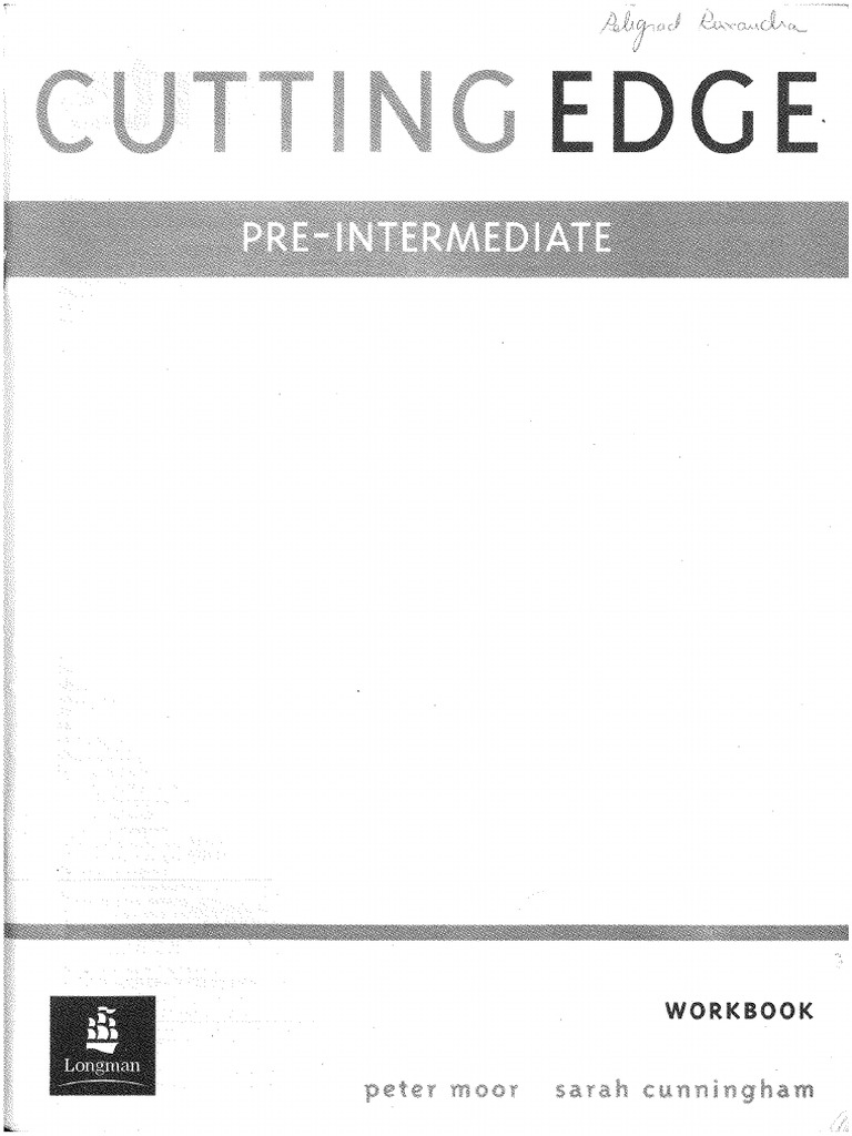 Cutting Edge Pre Intermediate Workbook | PDF