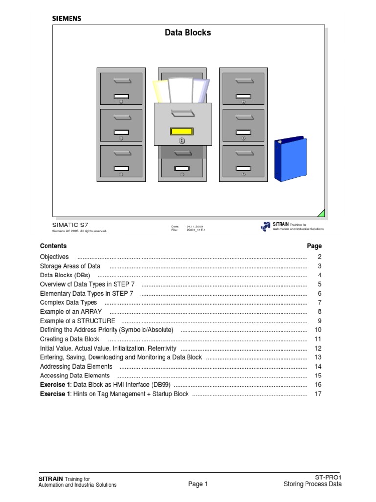 PRO1 11E Data Blocks | Download Free PDF | Data Type | Array Data Structure