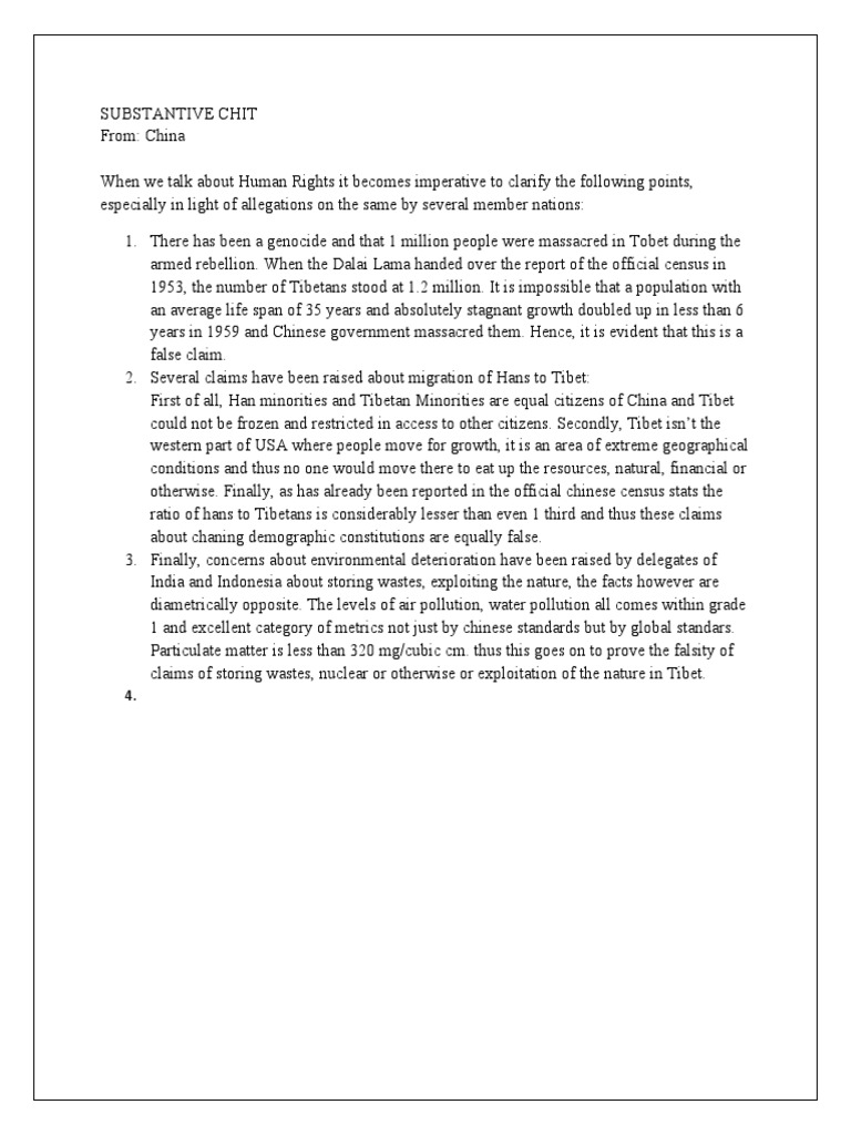 Substantive Chit | PDF