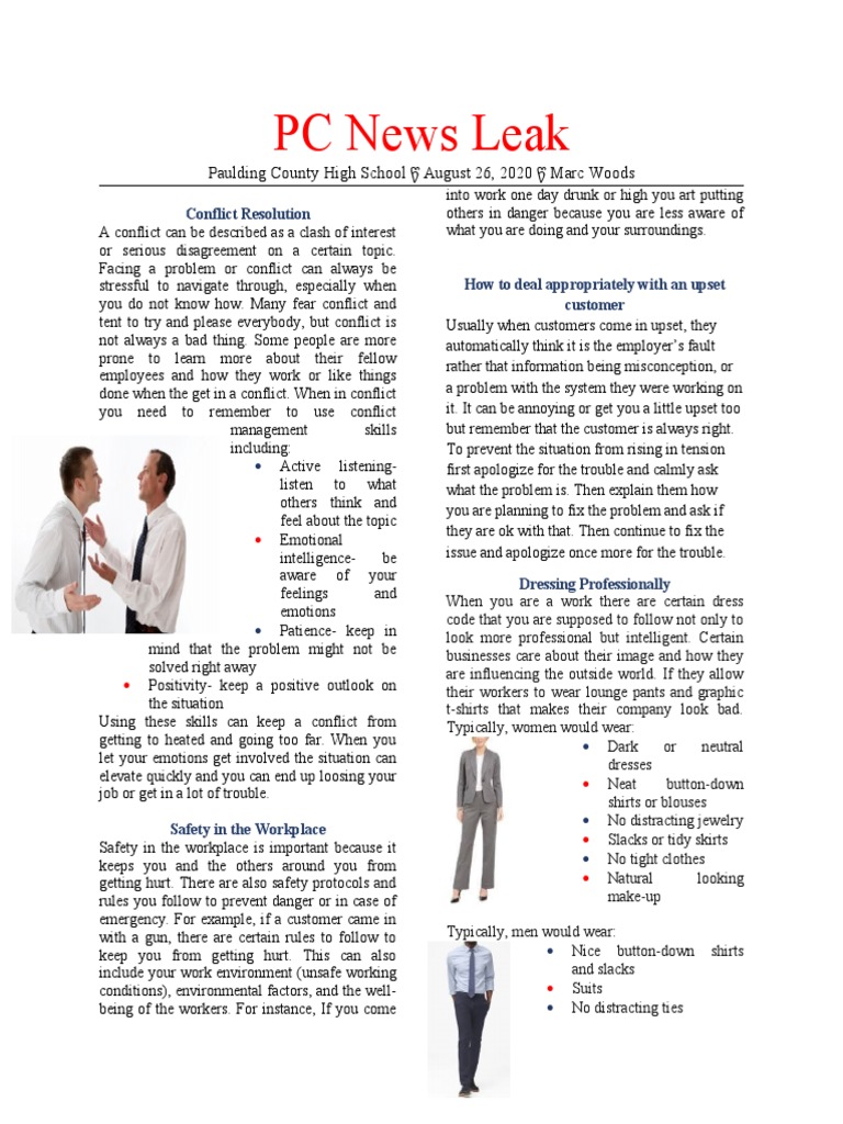 PC Newsletter Finished | Download Free PDF | Psychology | Behavioural ...