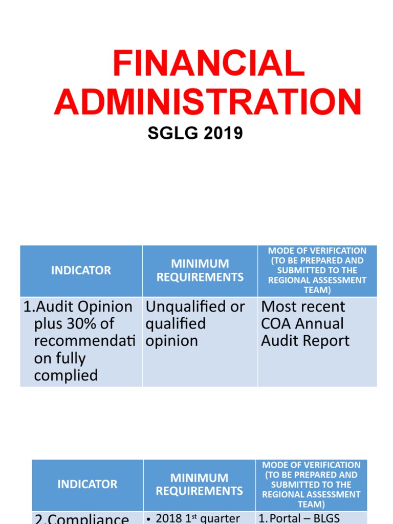 SGLG Presentation 2019 | PDF | Search And Rescue | Emergency Management