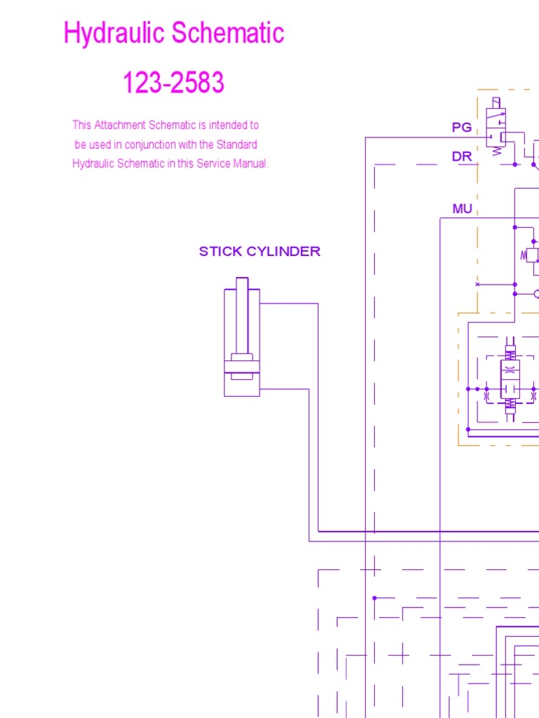 Hydraulic System Diagram | PDF