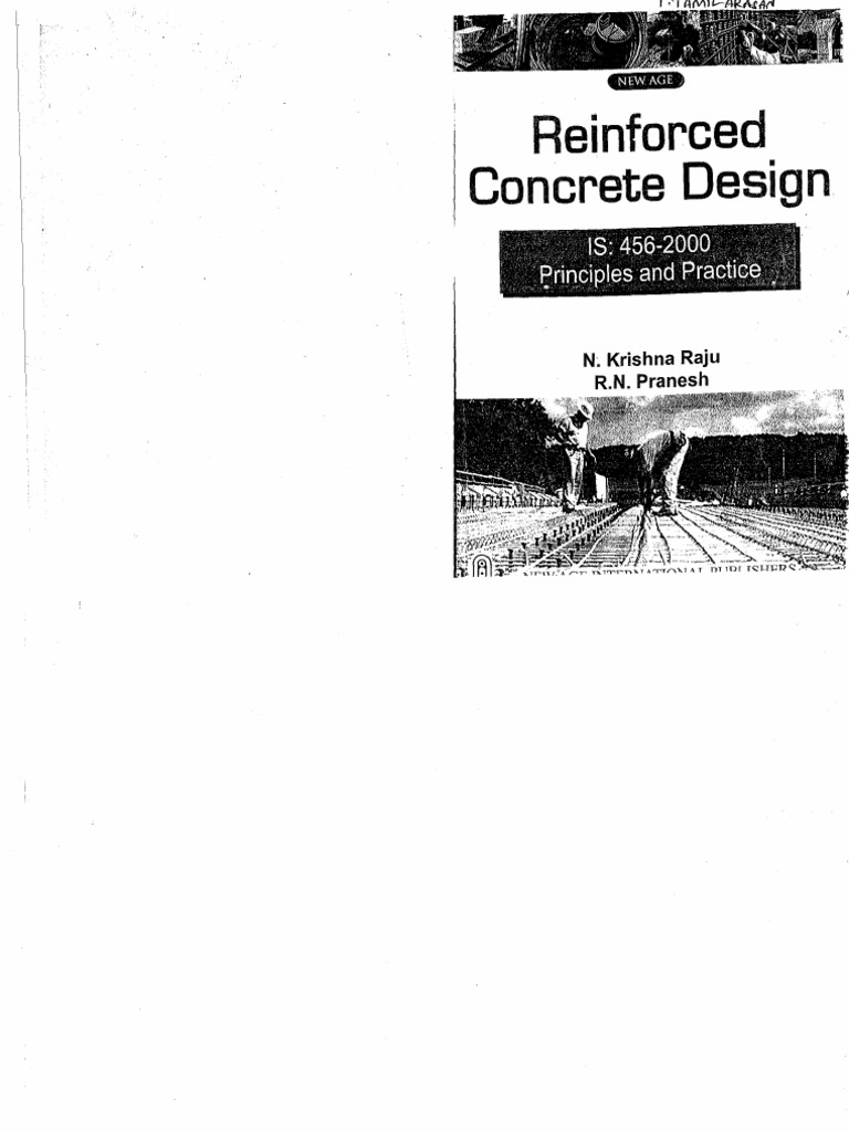 Reinforced Concrete Design-Krishnaraju PDF | PDF | Beam (Structure ...