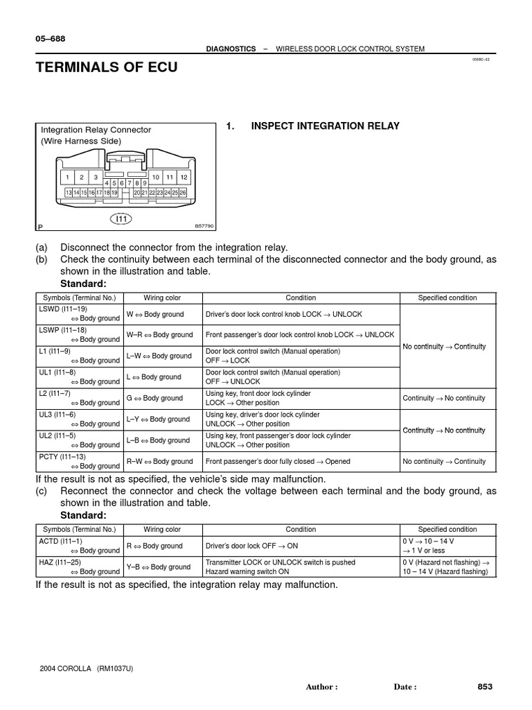 Terminals of ECU | Download Free PDF | Machines | Automotive Industry