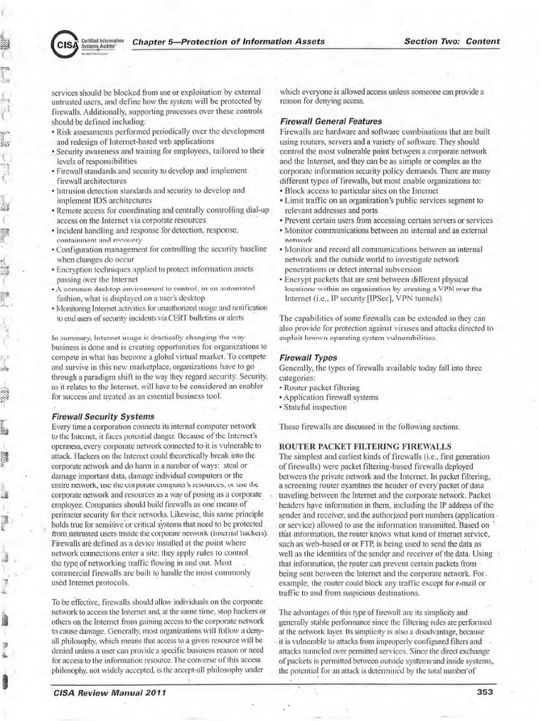 Artigo 6 Firewall Security Systems | PDF