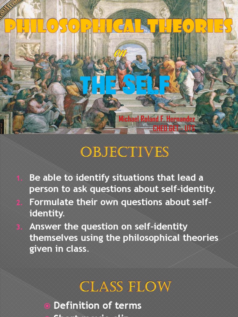 Understanding Self-Identity Philosophically | PDF | Id | Ātman (Hinduism)