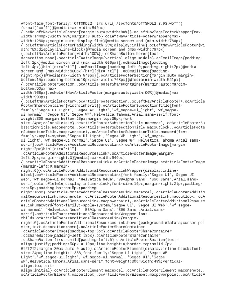 Article Css | PDF | Arial | Helvetica