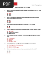 PRACTICE TEST Forklift TLILIC0003 Trainers Copy With ANSWERS 1 1 | PDF