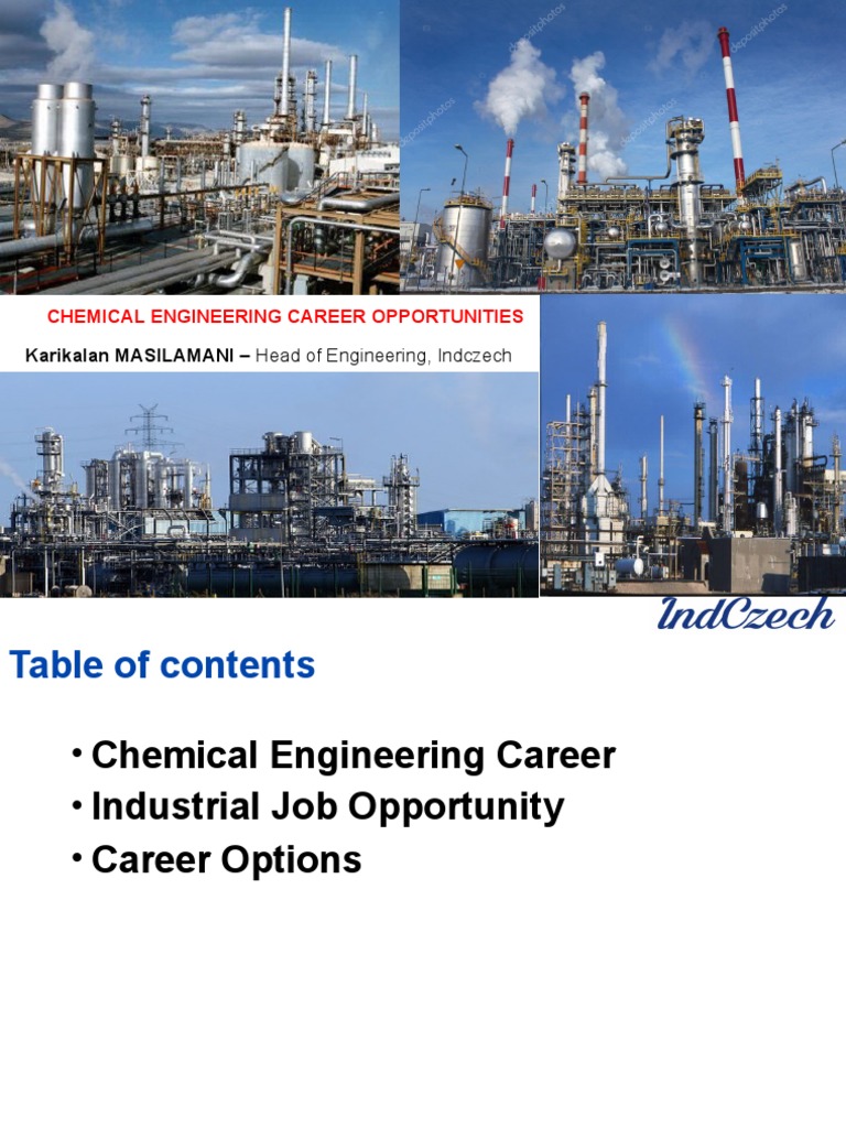 Chemical Engineering Career Opportunities | PDF | Chemical Engineering ...