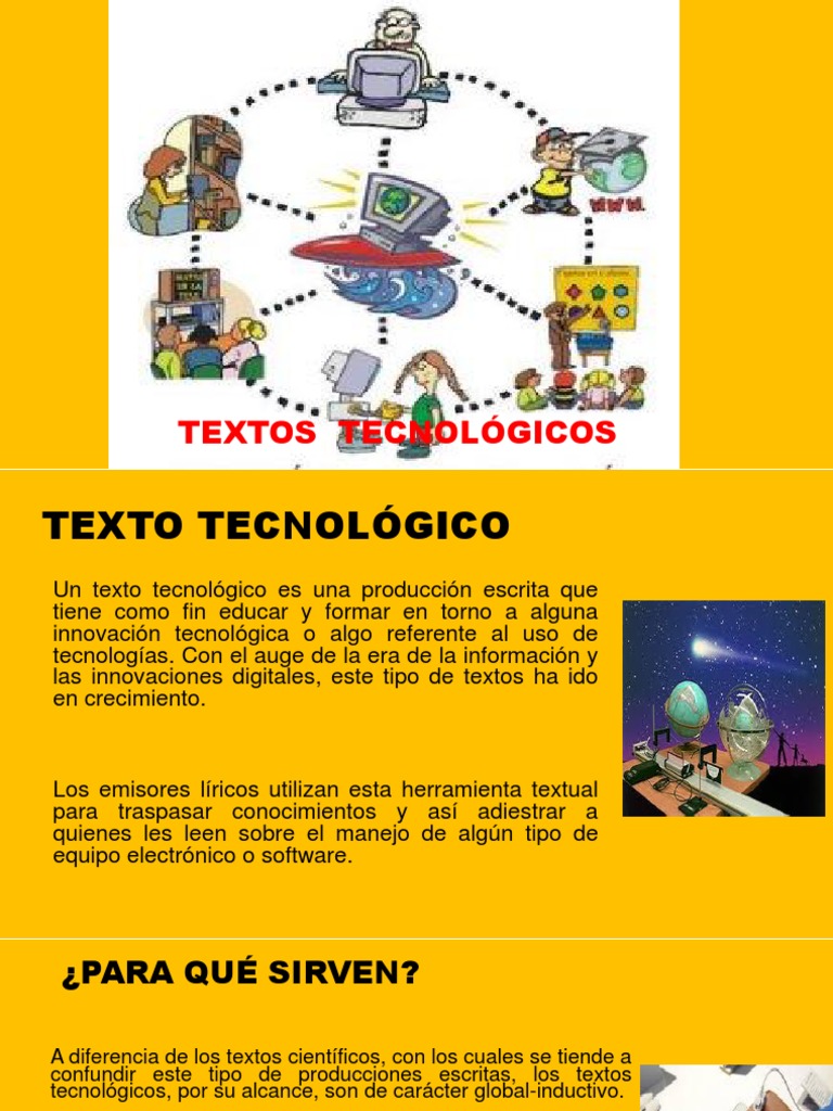 Textos Tecnológicos | PDF | Usuario (informática) | Innovación