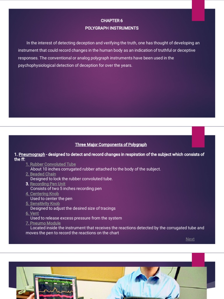 Polygraphy Midterm Lecture | PDF | Polygraph | Question