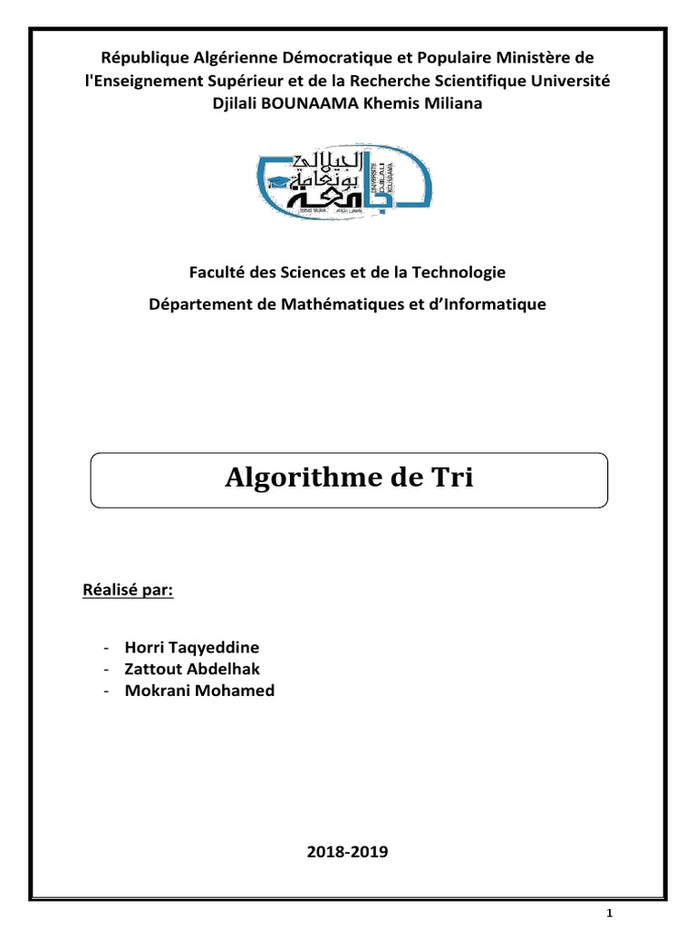 Algorithmes de Tri : Fusion et Sélection | PDF | Java (Langage de programmation) | Programmation ...