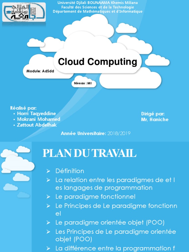 Cloud Computing | PDF | Logiciel en tant que service | Cloud computing