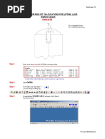 Trunnion & Tailing Lug Design | PDF | Bending | Stress (Mechanics)