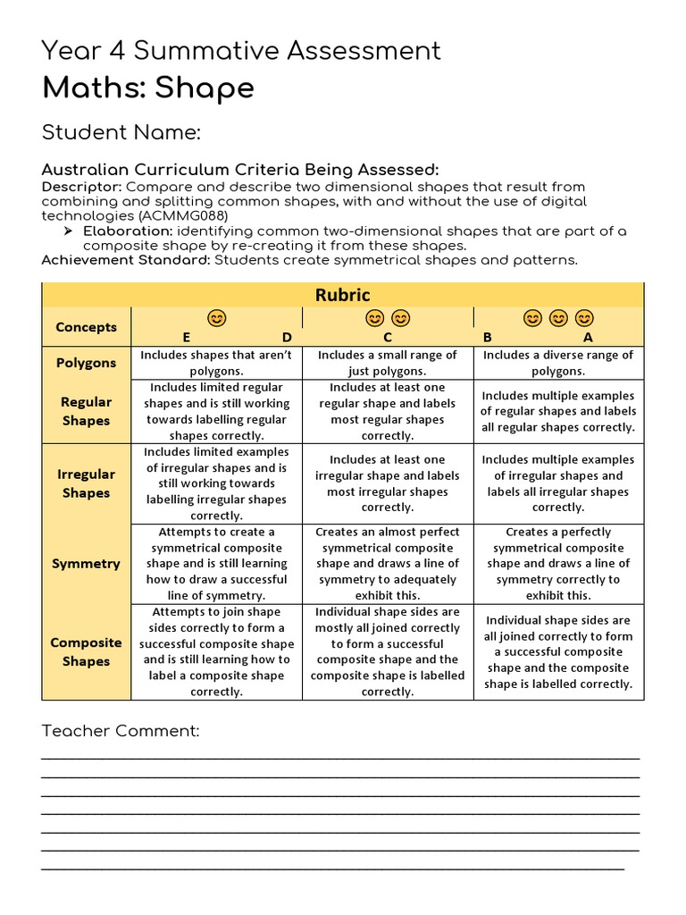 Science Rubric | PDF | Shape | Rubric (Academic)