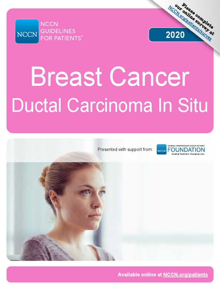 NCCN Dcis | PDF | Biopsy | Metastasis