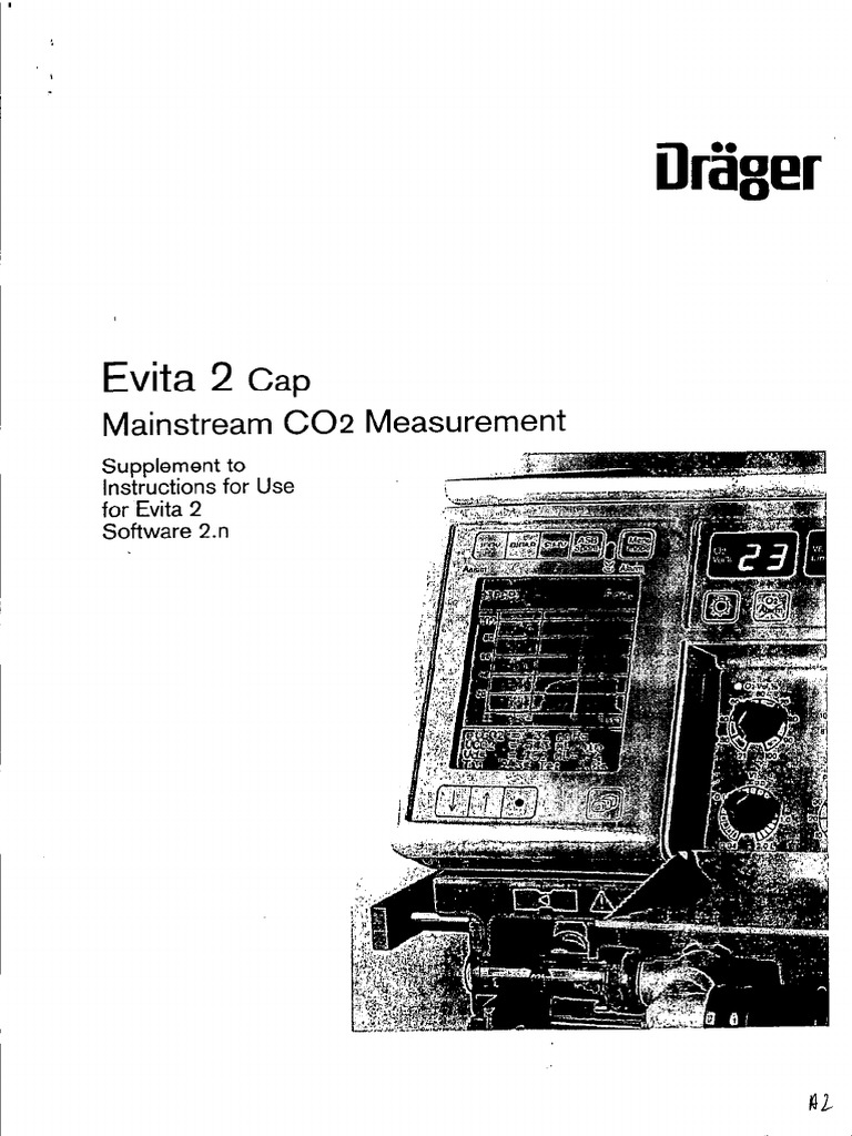 Evita 2 CAP - C02 - MEASURMENT - ENG | PDF | Disinfectant | Gases