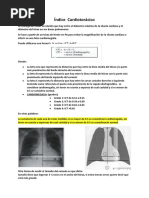 Indice Cardiotoracico, Cardiomegalia y Grados | PDF | Ciencia y matemáticas