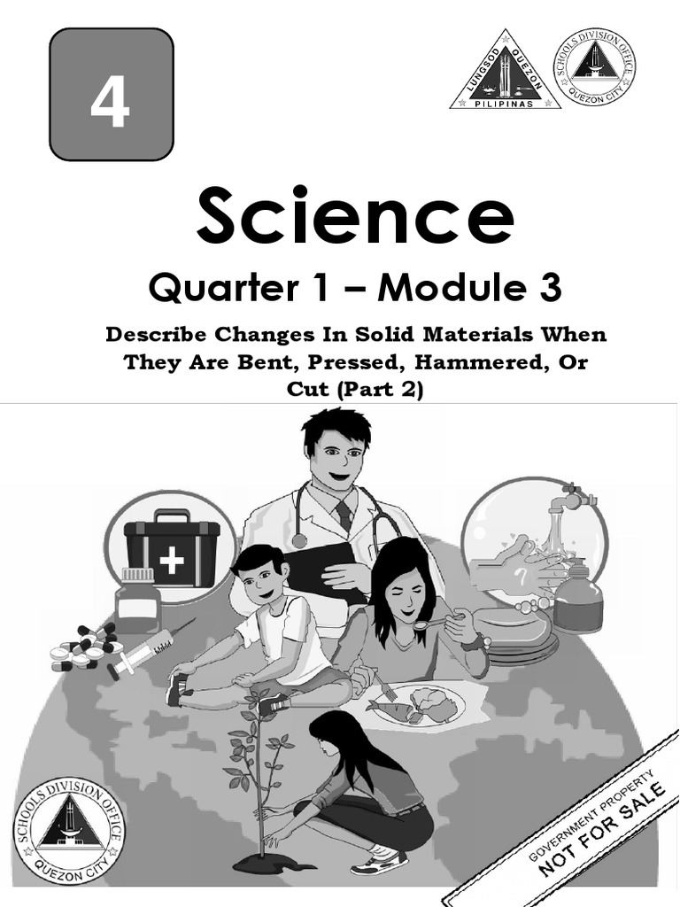 Science: Quarter 1 - Module 3 | PDF | Sheet Metal | Paper