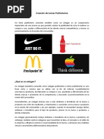 100 Mejores Ejemplos de Slogan Creativos para Tu Negocio | PDF | Marca ...
