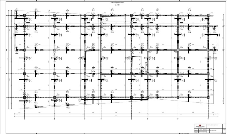 A1 - Extins - Plan Cofraj Nivel Curent - 15 | PDF