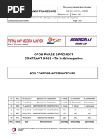 Process Flow Chart For Non-Conforming Materials | PDF