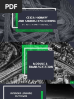 Introduction To Highway and Railroad Engineering | PDF | Transport | Road