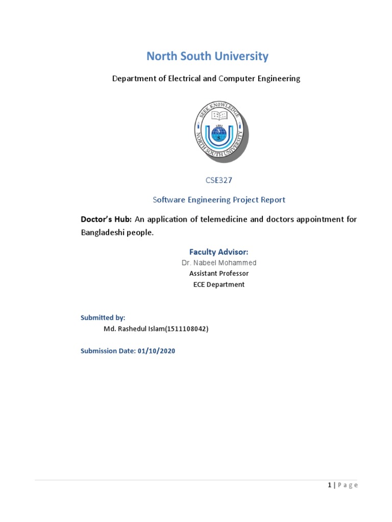 Cse327 Project Report | PDF | Android (Operating System) | Health Care