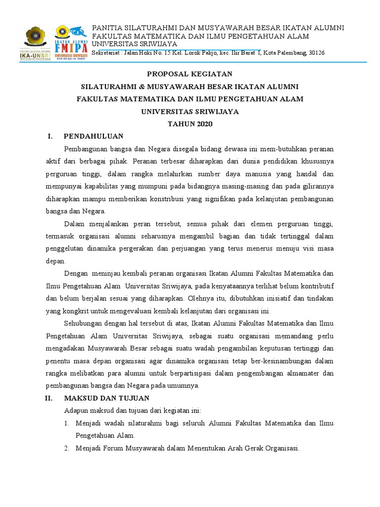 Proposal Mubes | PDF