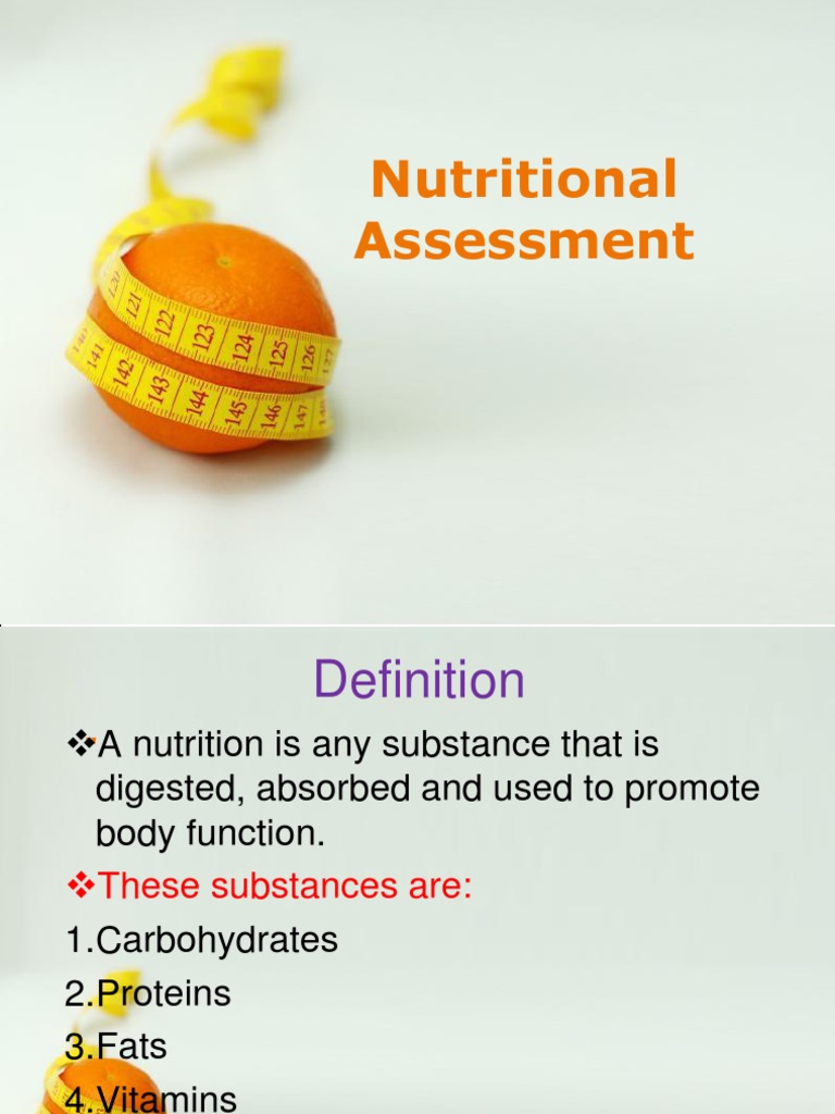Nursing Nutritional Assessment | PDF | Human Nutrition | Carbohydrates