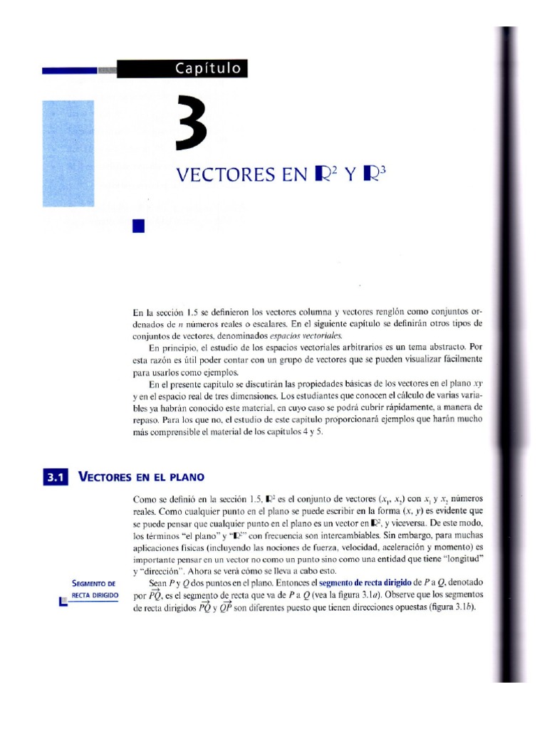 Vectores r2 y r3 | PDF