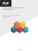 Funciones Básicas de SAS OnDemand | PDF | Sas (software) | Informática