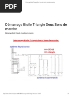 Démarrage Étoile Triangle Moteurs Asynchrones | PDF