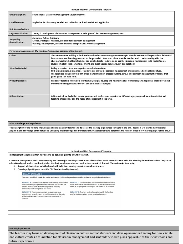 Pebc Lesson Plan Document | PDF | Classroom Management | Teachers