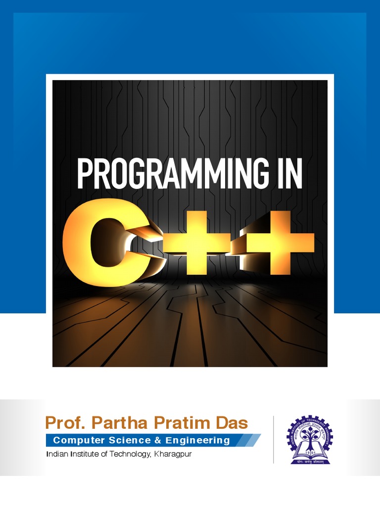 Programming In: Prof. Partha Pratim Das | PDF | Data Type | Control Flow