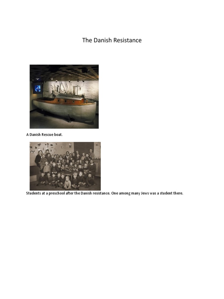 The Danish Resistance: A Danish Rescue Boat | PDF