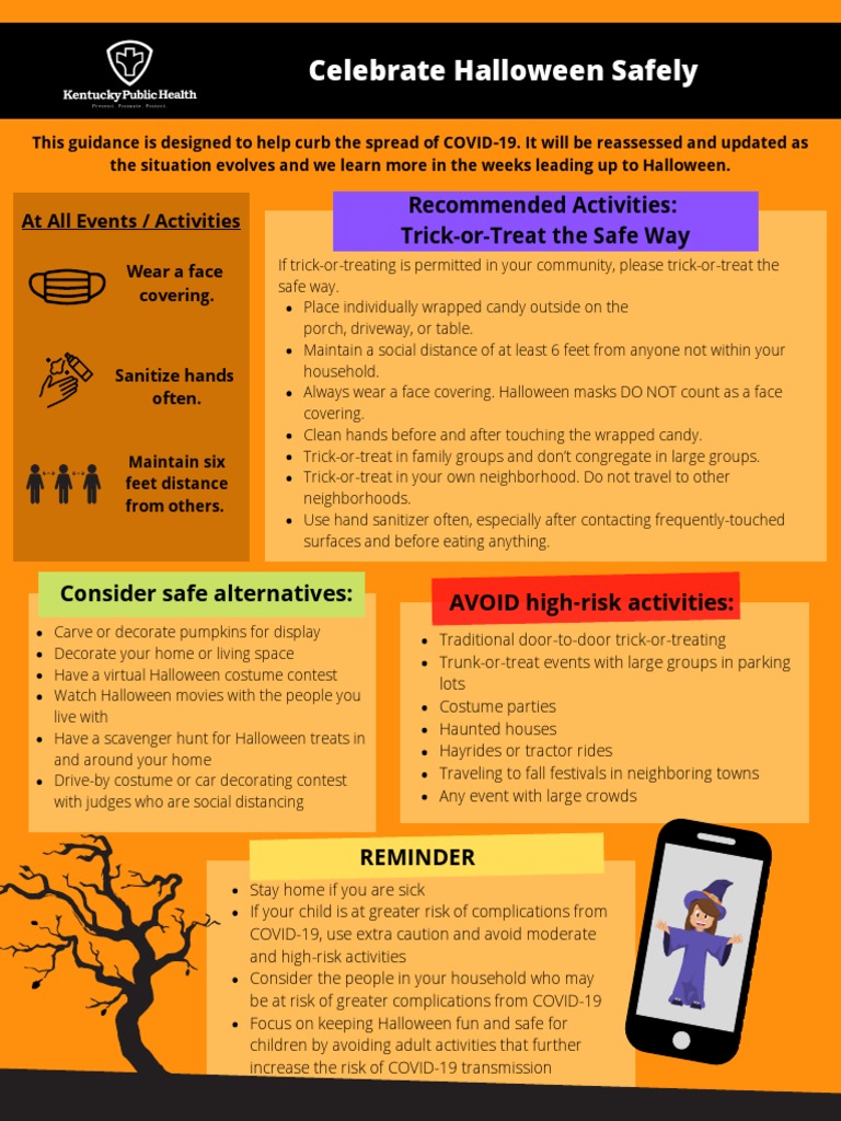 CV 19 Halloween One Pager | PDF | Trick Or Treating | Autumn Festivals