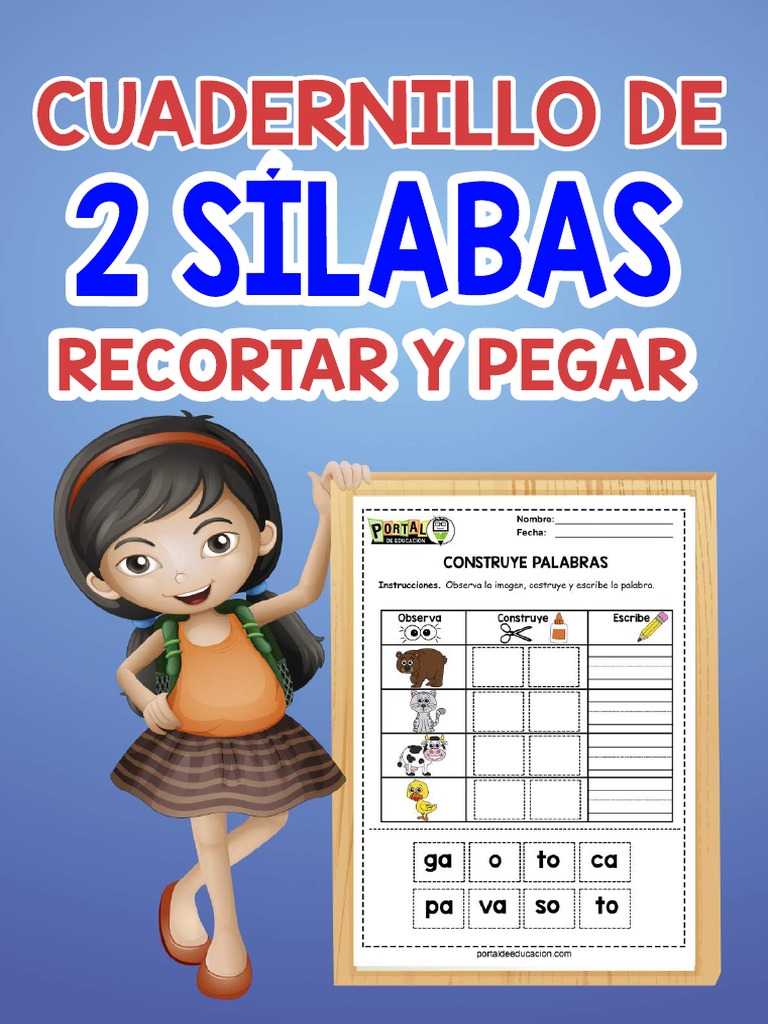 Construye Palabras de Dos Silabas Compressed | PDF
