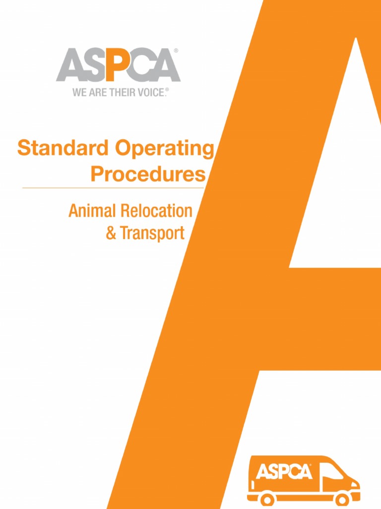 ASPCA Animal Relocation Initiative Driver SOP-1 PDF | PDF | Driving ...