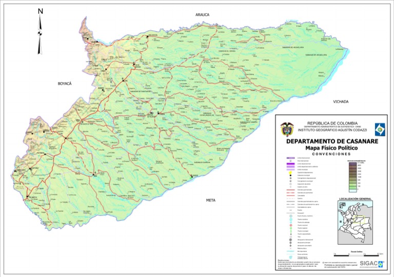 Mapa Rios Casanare | PDF