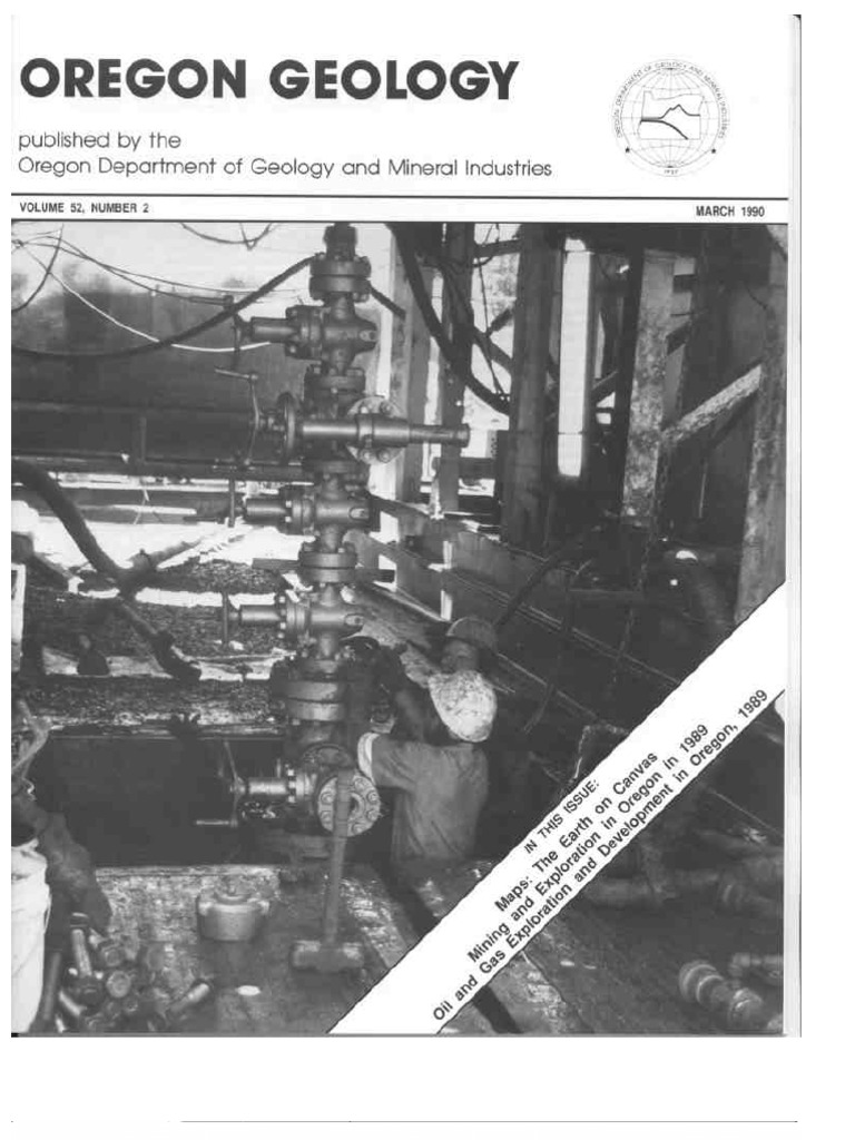 Maps of the Mist Gas Field and Surrounding Areas: New Geologic Maps ...