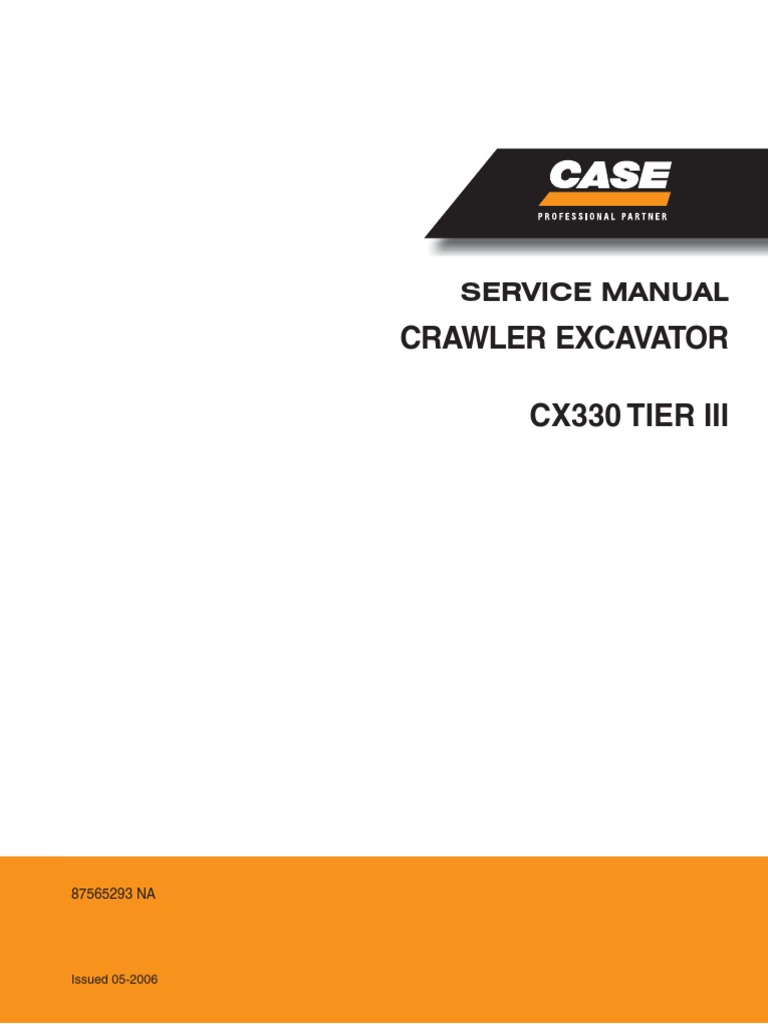 CX330 SM (2015 - 04 - 27 03 - 24 - 45 Utc) | PDF | Motor Oil | Diesel Fuel