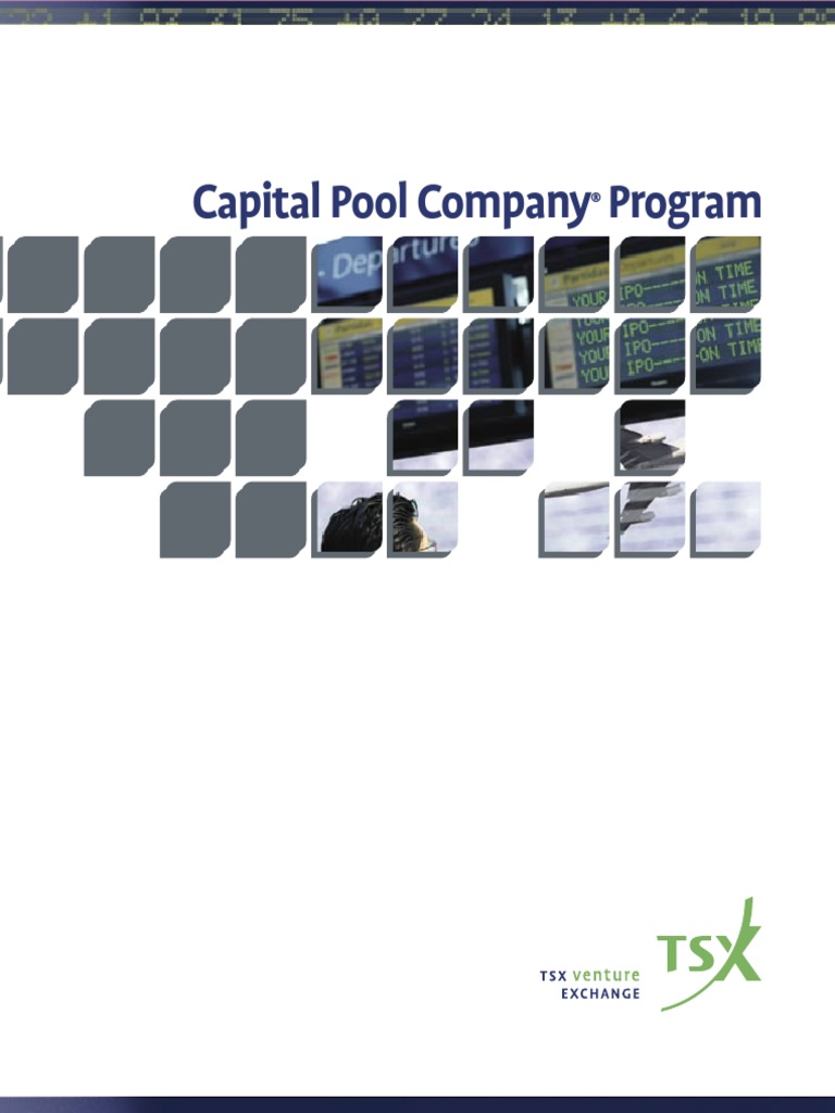 Capital Pool Company Program: What Are The Benefits? | PDF | Initial ...